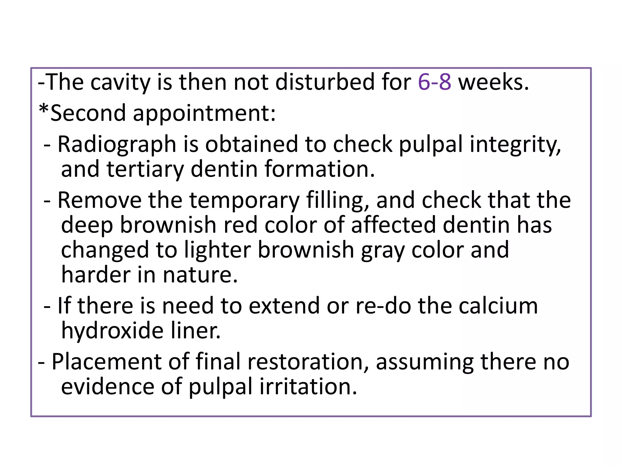 Direct and indirect pulp capping | PPTX