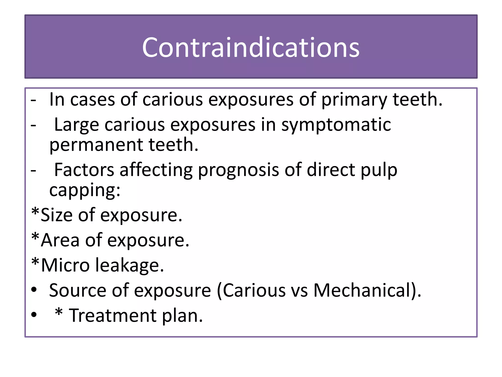Direct and indirect pulp capping | PPTX | Dental Health | Diseases and ...