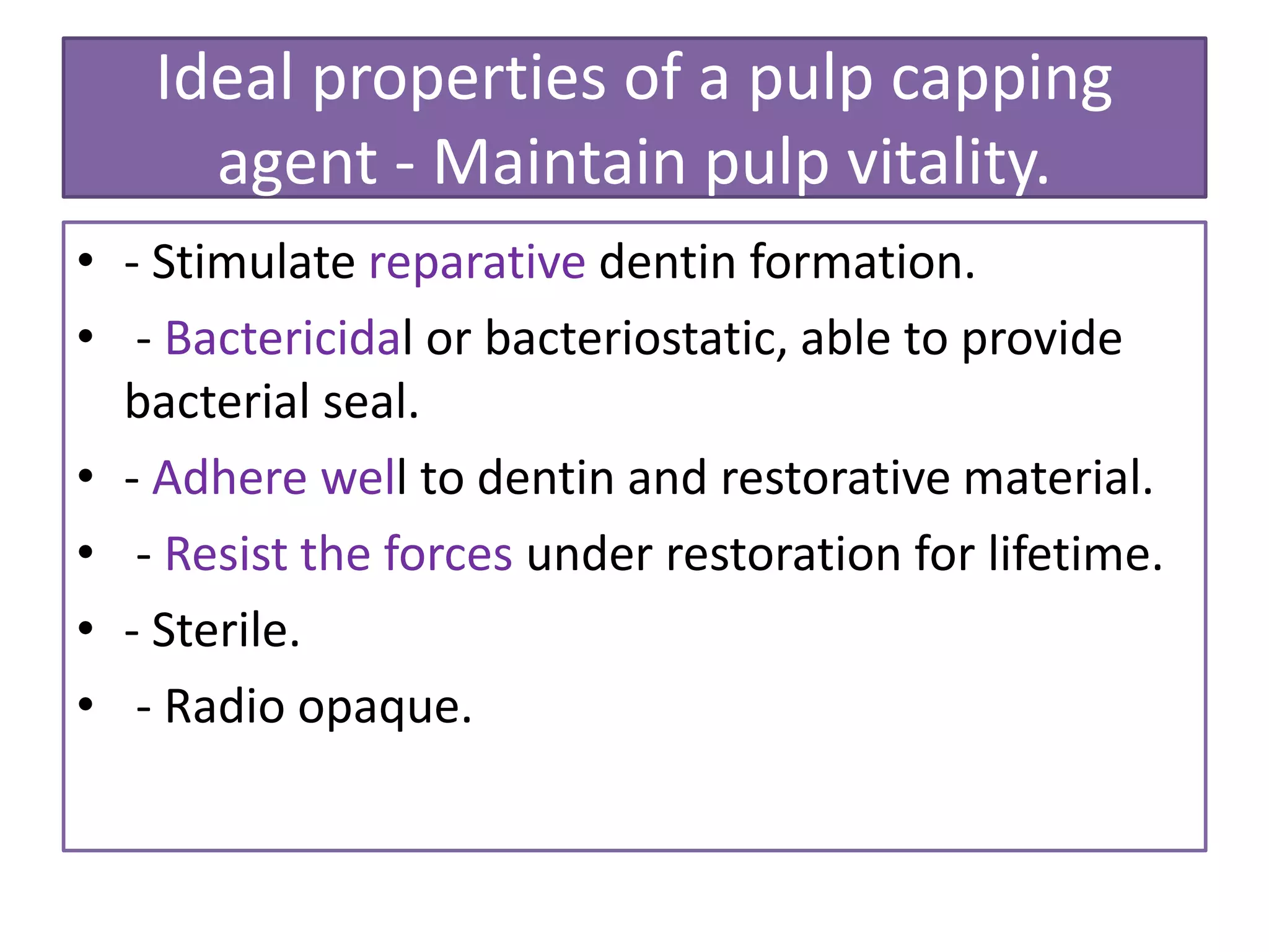 Direct and indirect pulp capping | PPTX