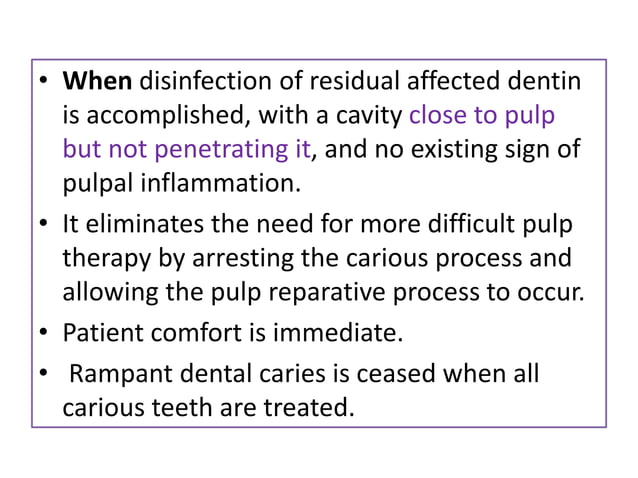Direct and indirect pulp capping | PPTX | Dental Health | Diseases and ...
