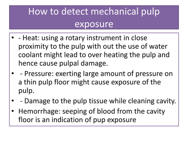 Direct and indirect pulp capping | PPTX | Dental Health | Diseases and ...