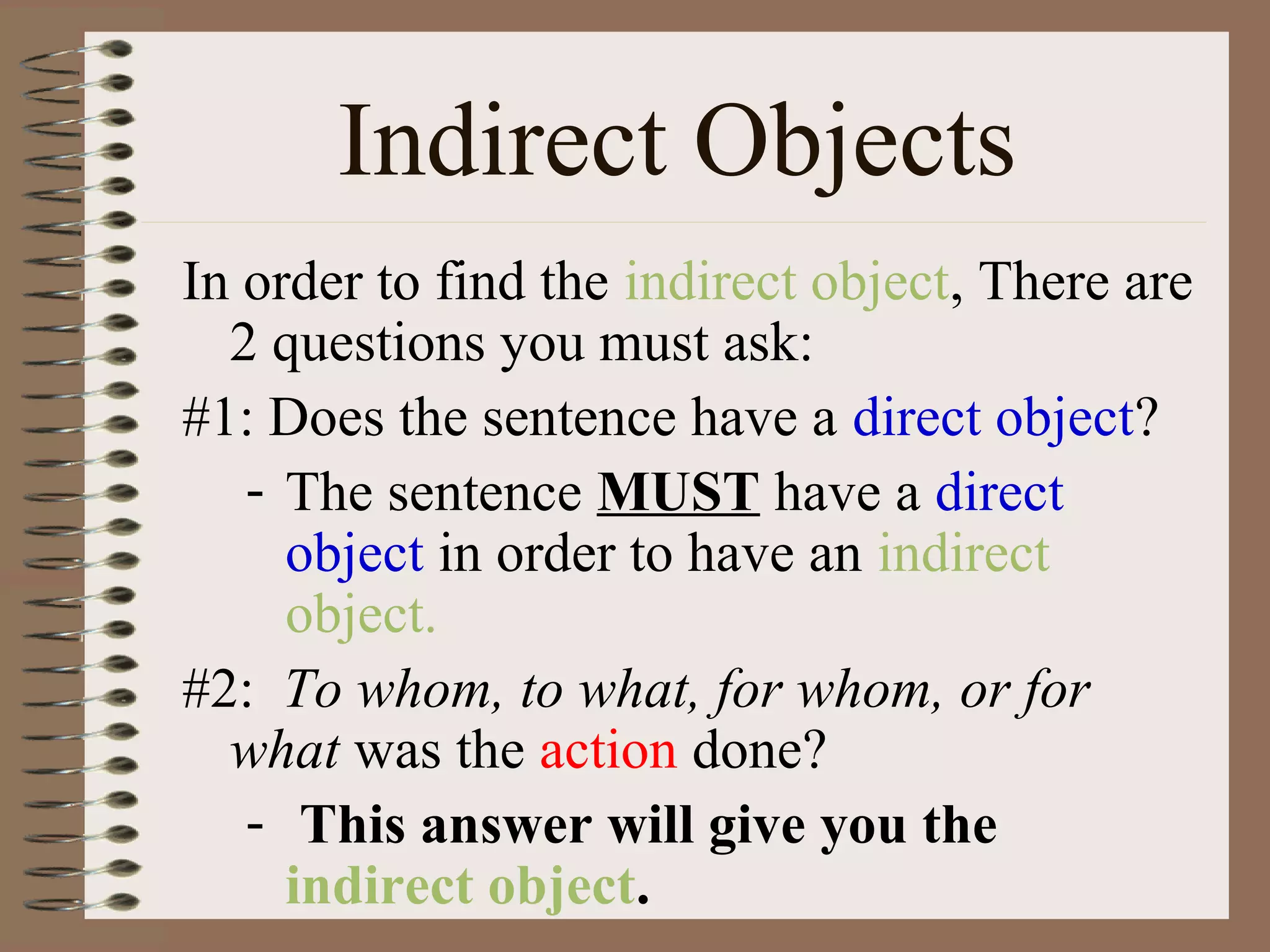 Direct and-indirect-objects-power point | PPT