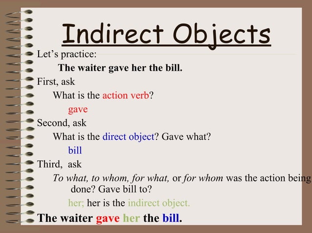 Direct and-indirect-objects-power point | PPT