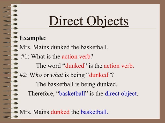 Direct and-indirect-objects-power point | PPT