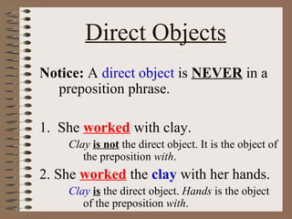 Direct and-indirect-objects-power point | PPT