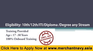 direct entry program to join merchant navy | PDF | Cruises | Travel Type