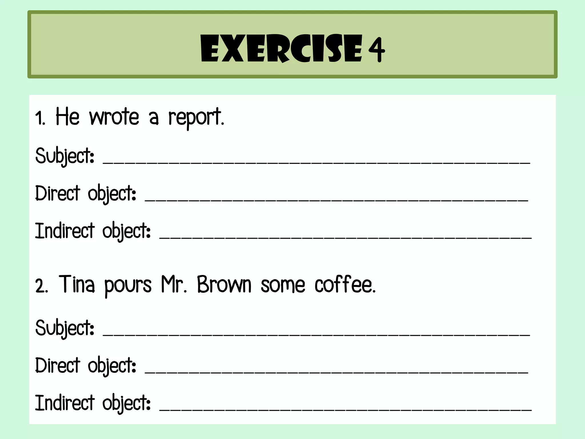 Direct indirect-object | PPT