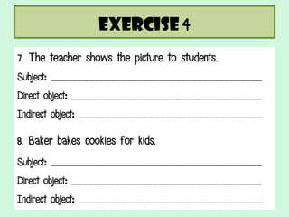 Direct indirect-object | PPT