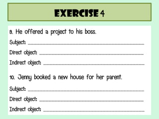 Direct indirect-object | PPT