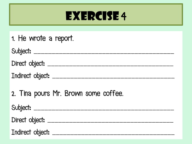 Direct indirect-object | PPT | Programming Languages | Computing