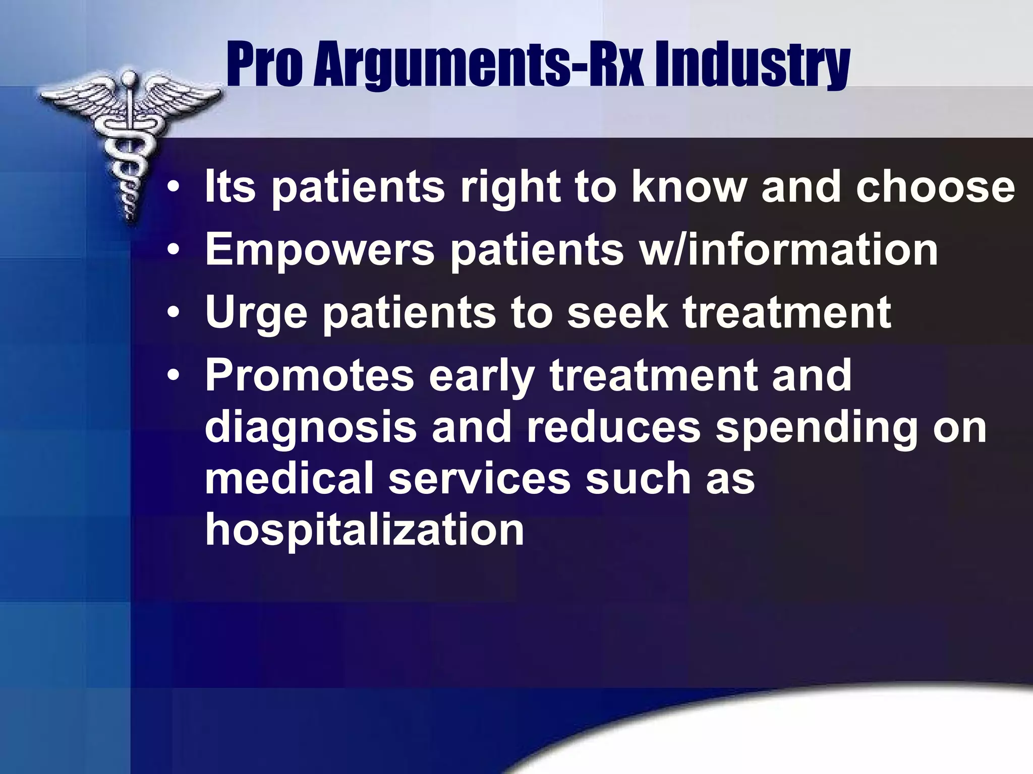 Direct To Consumer Drug Advertising | PPT