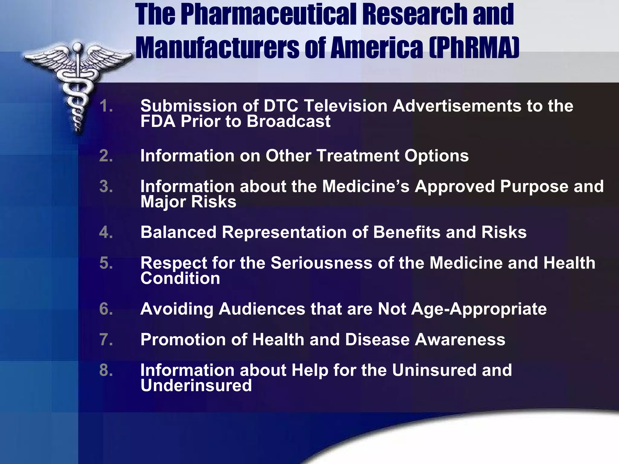 Direct To Consumer Drug Advertising | PPT