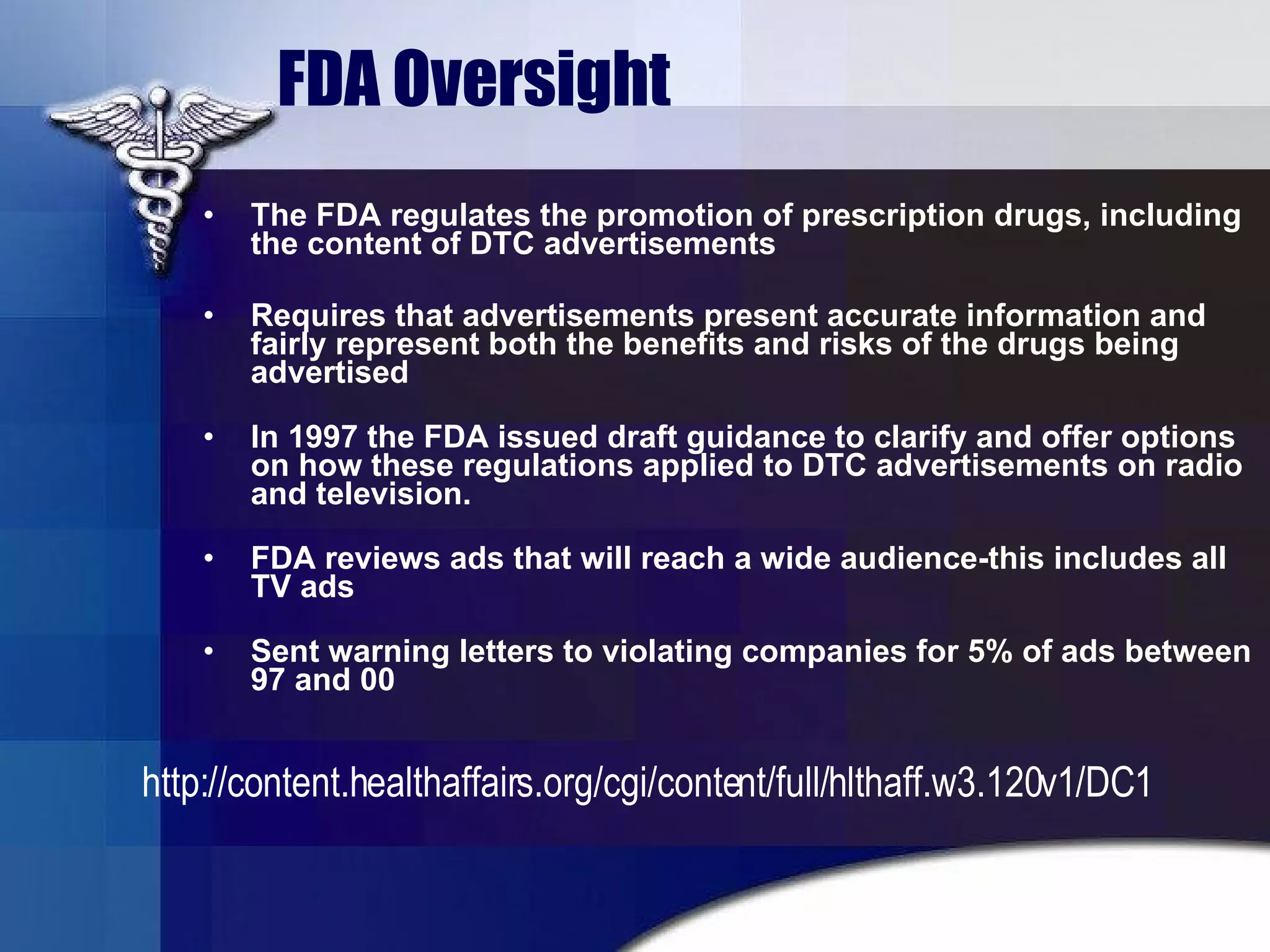 Direct To Consumer Drug Advertising | PPT