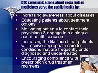Direct To Consumer Drug Advertising | PPT