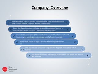 Direct Worldwide Logistics | PPT