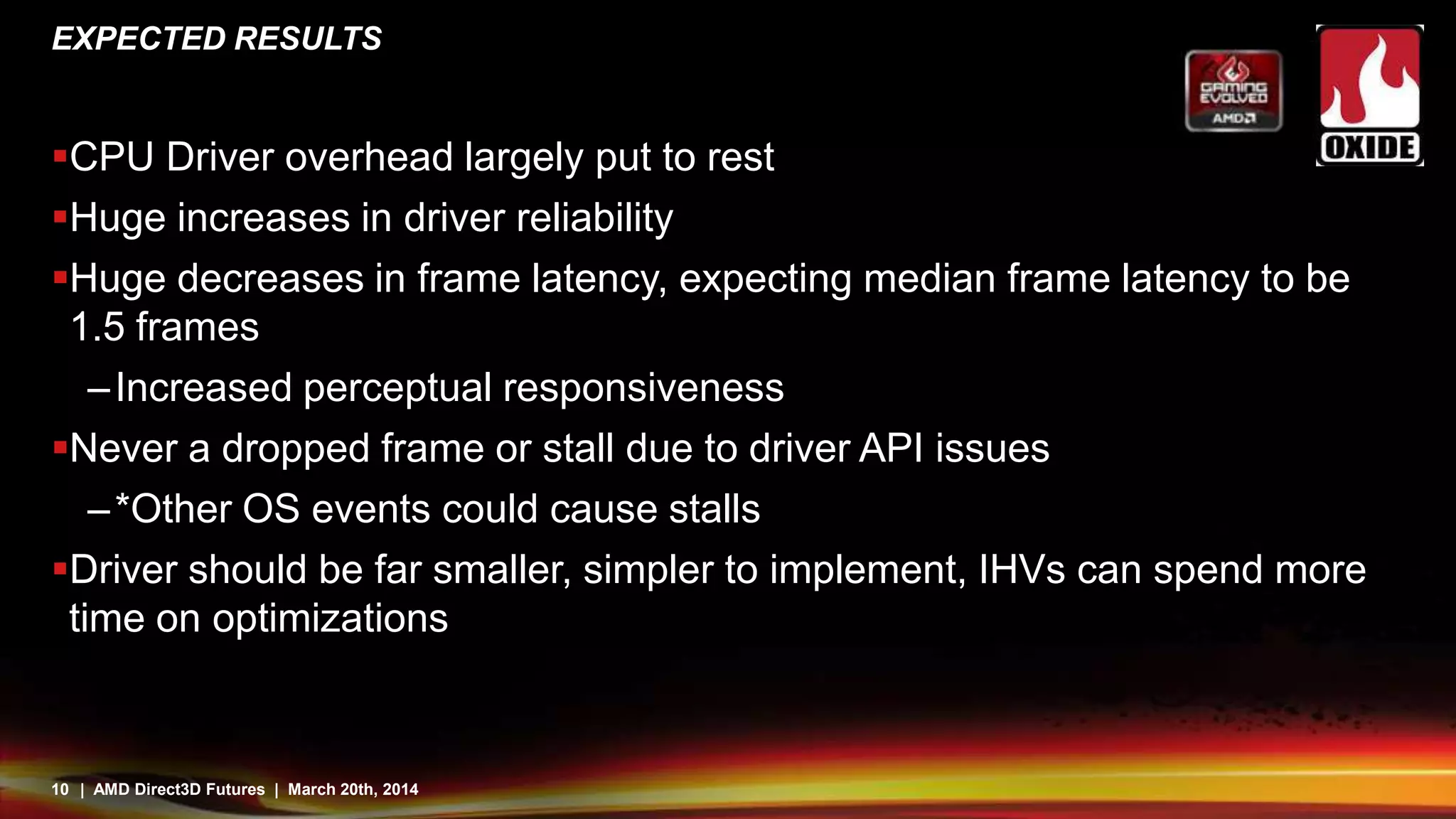 Direct3D and the Future of Graphics APIs - AMD at GDC14 | PPSX