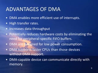 Direct access memory | PPTX | Computing | Technology & Computing