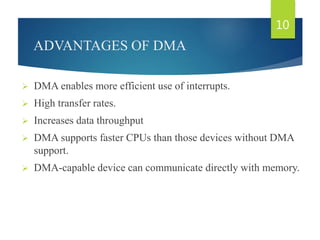 Direct access memory | PPTX