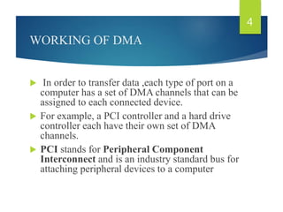 Direct access memory | PPTX