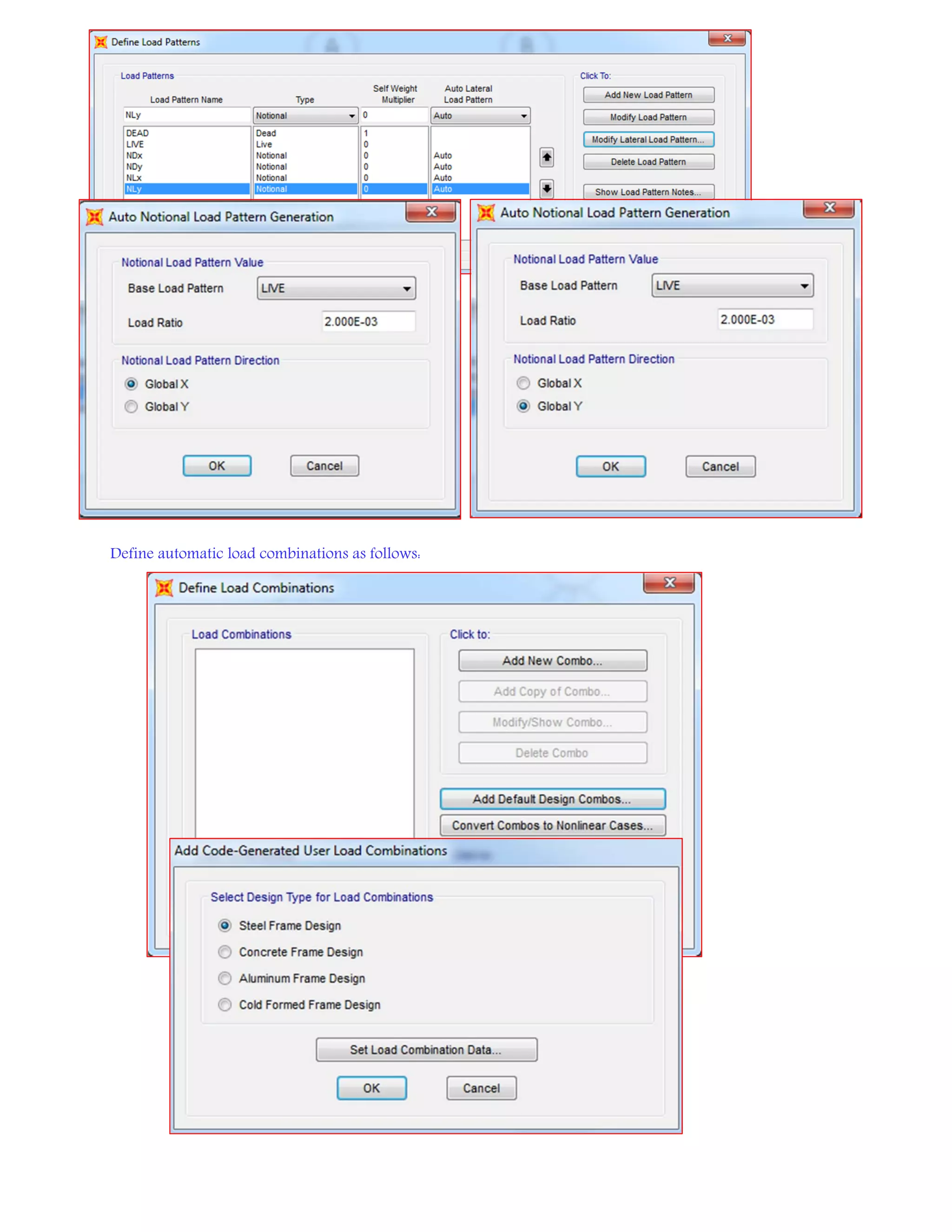 Direct analysis method - Sap2000 | PDF