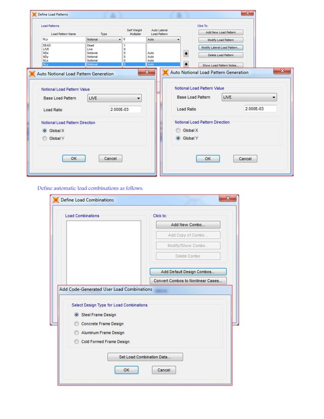 Direct analysis method - Sap2000 | PDF | Computer Software and Applications | Computing