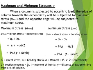 Direct and bending stress | PPTX