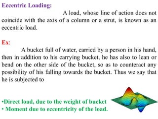 Direct and Bending stresses | PPTX