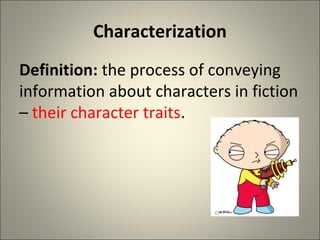 Indirect Characterization Definition
