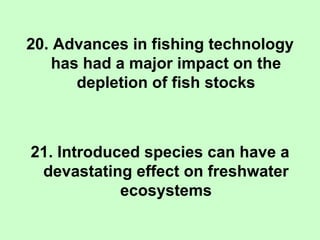 Direct And Indirect Drivers of Biodiversity | PPT