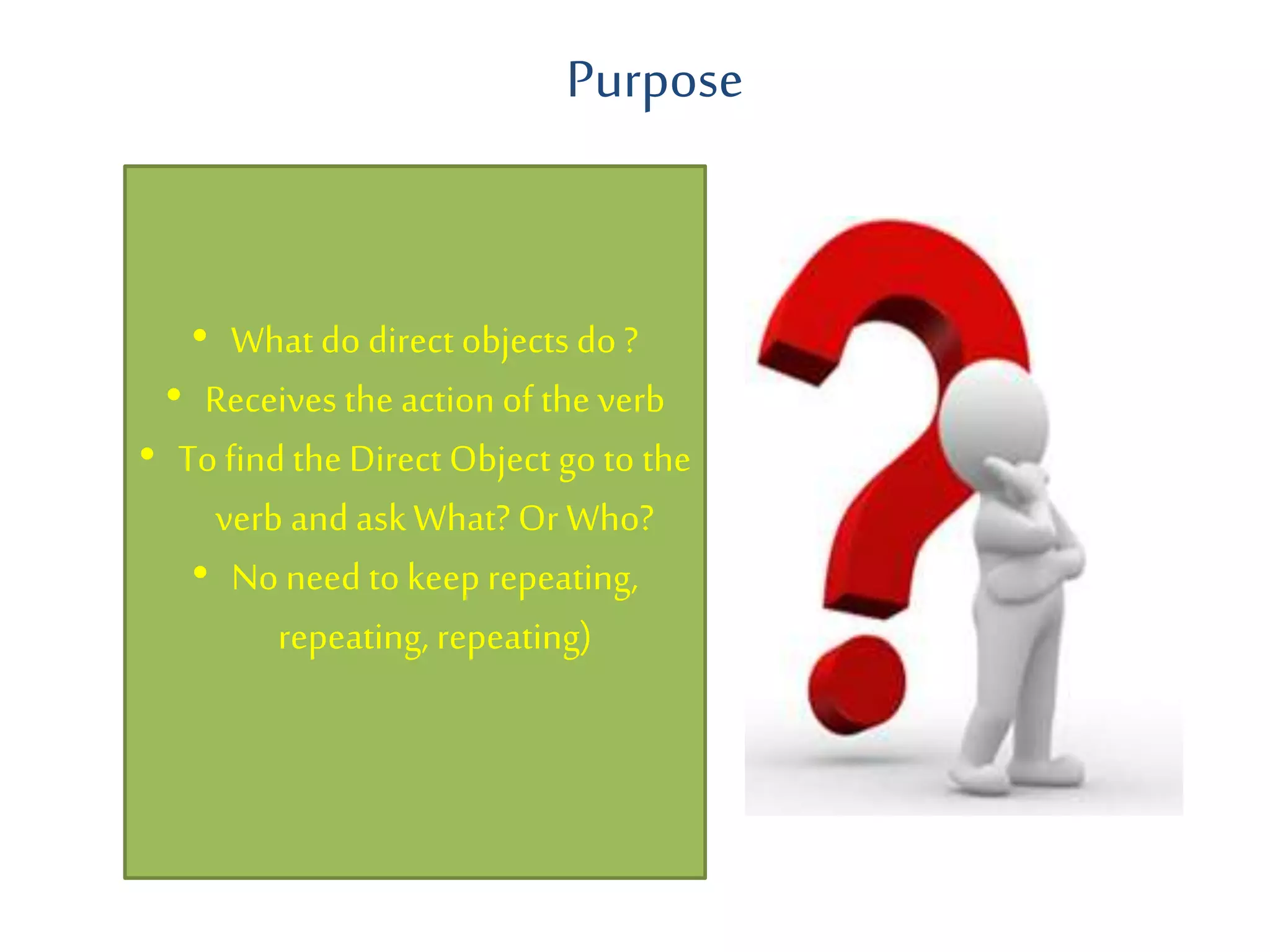 Direct and Indirect Object Pronouns | PPTX