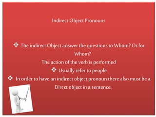 Direct and Indirect Object Pronouns | PPTX