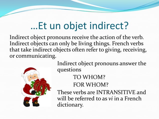 Direct and indirect object pronouns | PPTX | Programming Languages | Computing