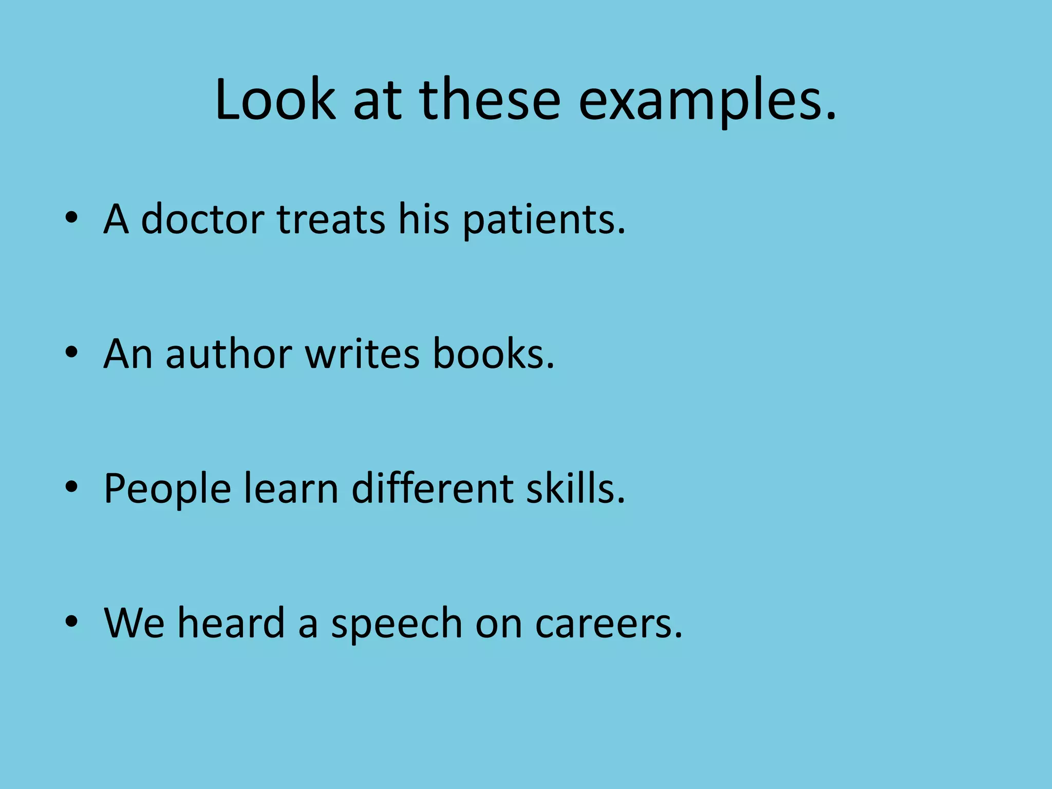 Direct and indirect objects | PPT