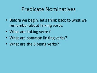 Direct and indirect objects | PPT