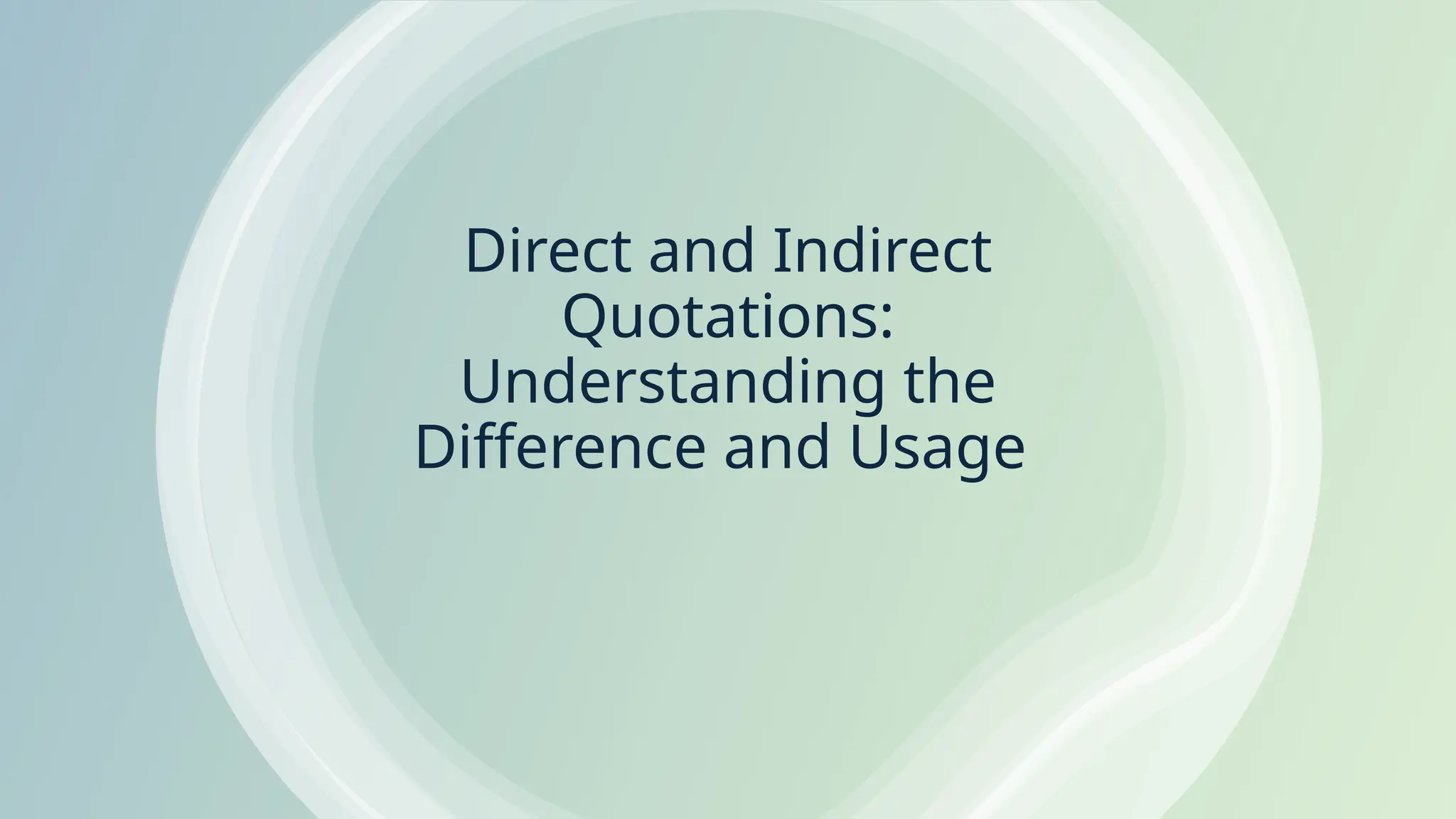 direct and indirect quotations and get better to do it.pptx