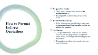 direct and indirect quotations and get better to do it.pptx