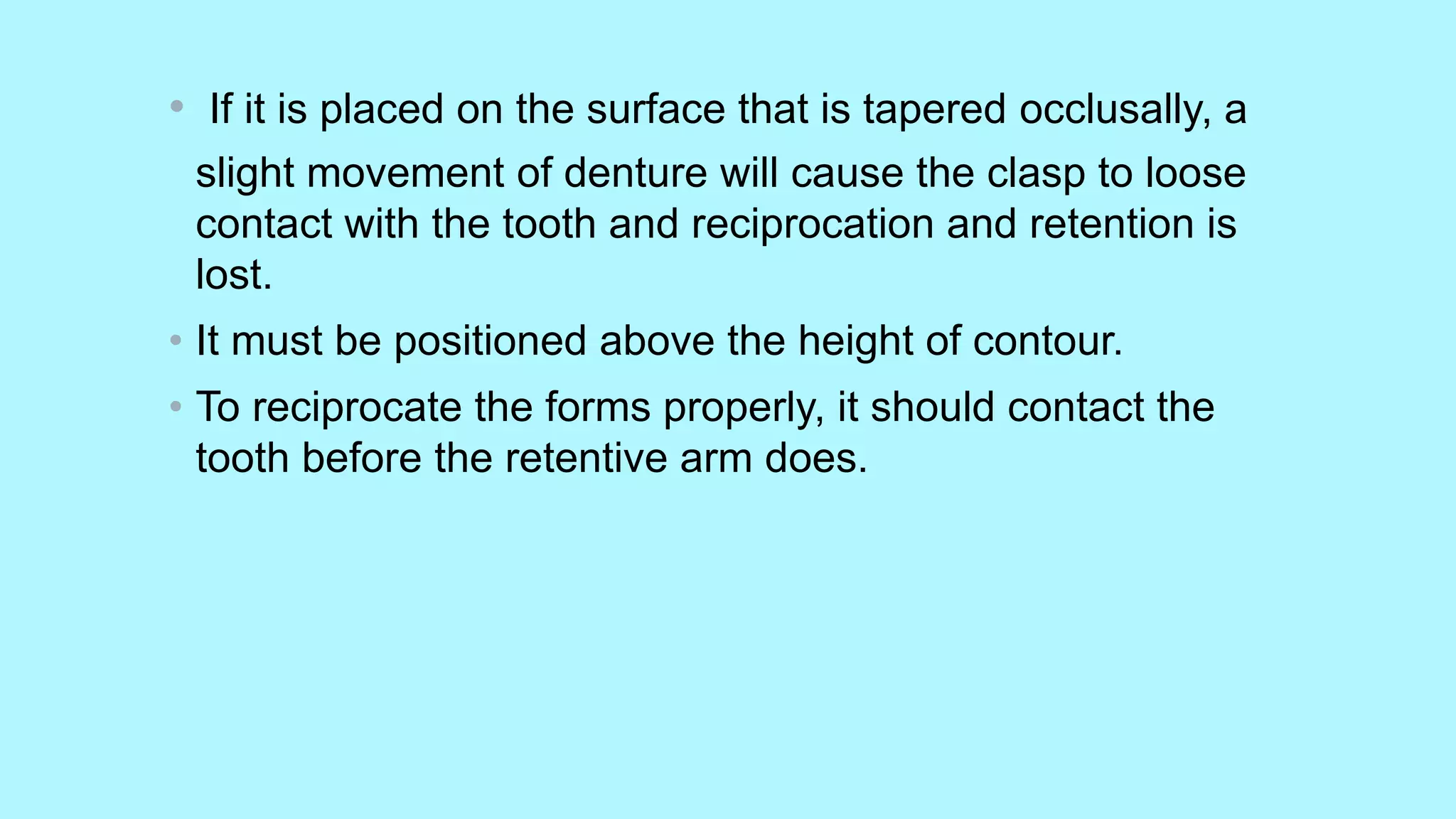 Direct and indirect retainers | PPTX
