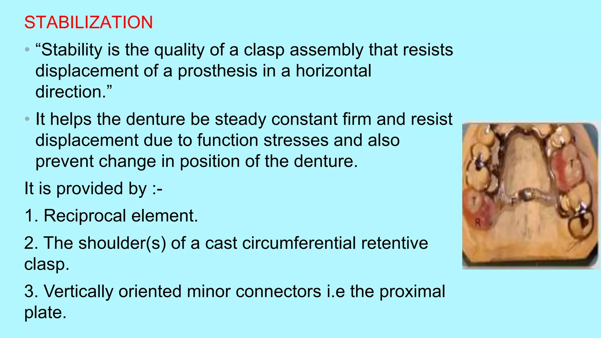 Direct and indirect retainers | PPTX