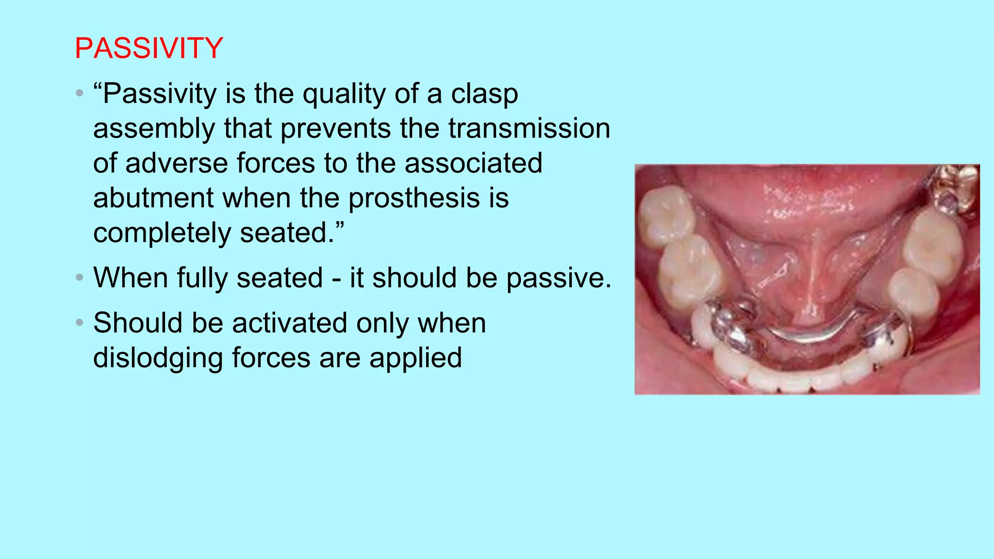 Direct and indirect retainers | PPTX