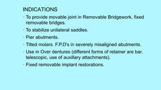 Direct and indirect retainers | PPTX