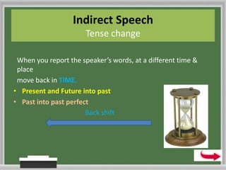 Direct and indirect speech | PPTX