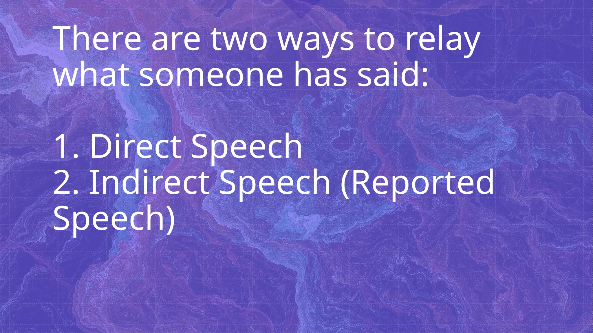 DIRECT AND INDIRECT SPEECH.ppt for use x | PPTX