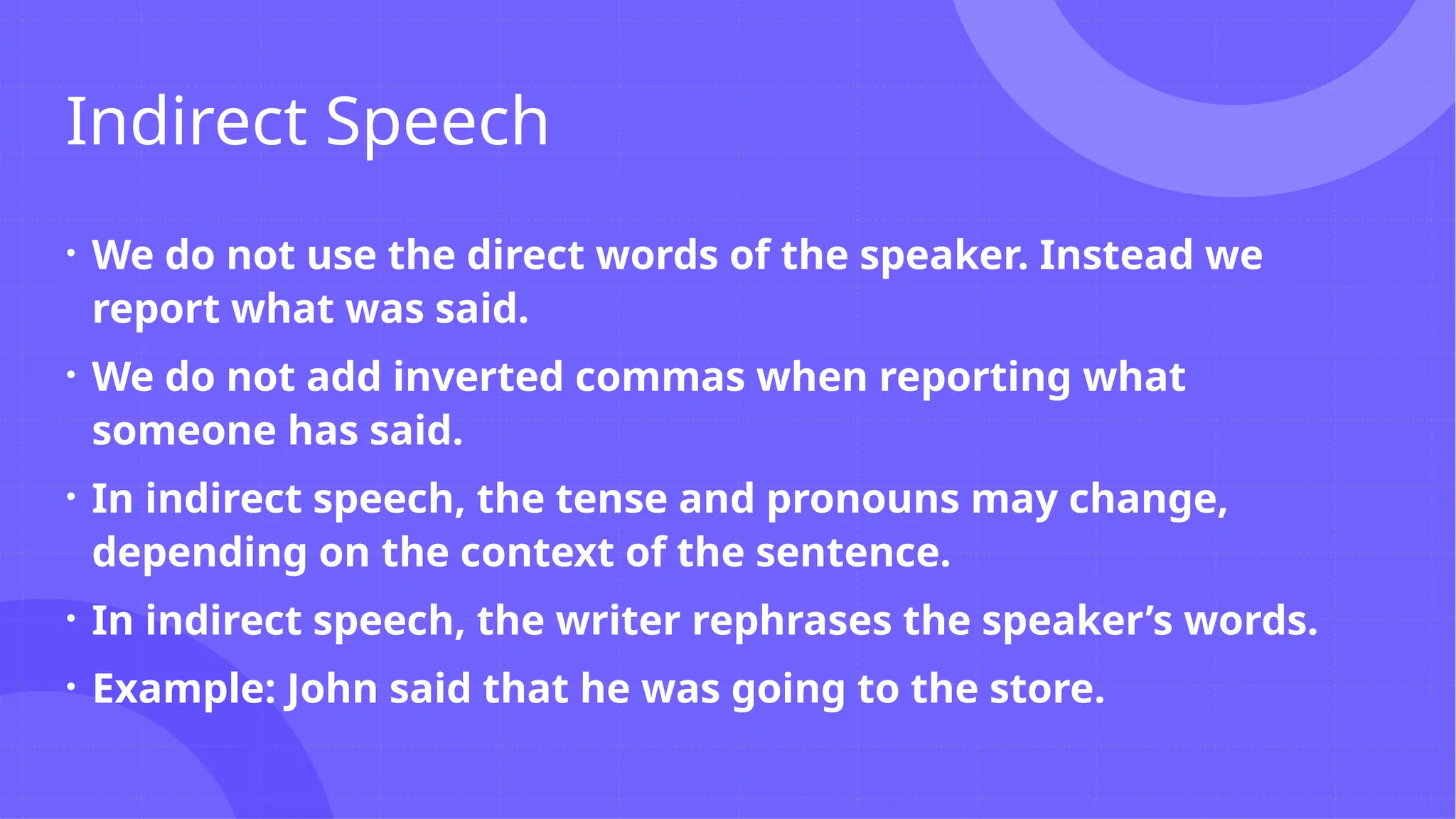 DIRECT AND INDIRECT SPEECH.ppt for use x | PPT