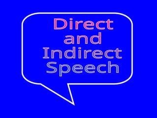 Direct_and_indirect speech.ppt reported speech | PPT
