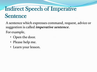 Direct And Indirect Speech | PPTX
