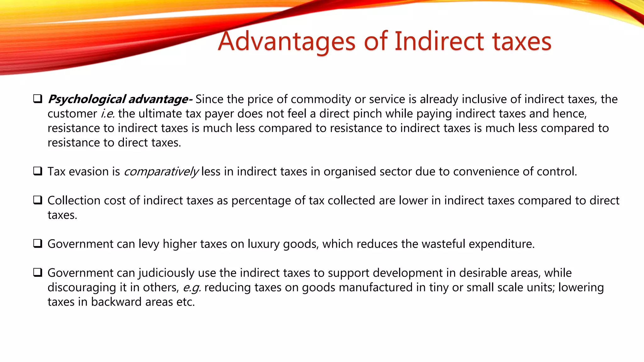 Direct and indirect taxes | PPTX