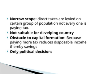 Direct and Indirect Taxes - Meaning, Merits and Demerits.pptx