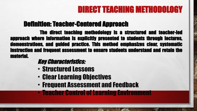 Direct and Indirect Teaching Methodology.pptx