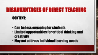 Direct and Indirect Teaching Methodology.pptx
