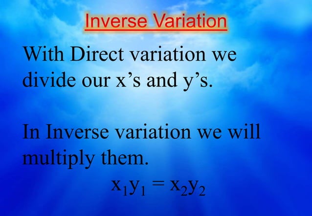 Direct and inverse proportion | PPTX | Physics | Science